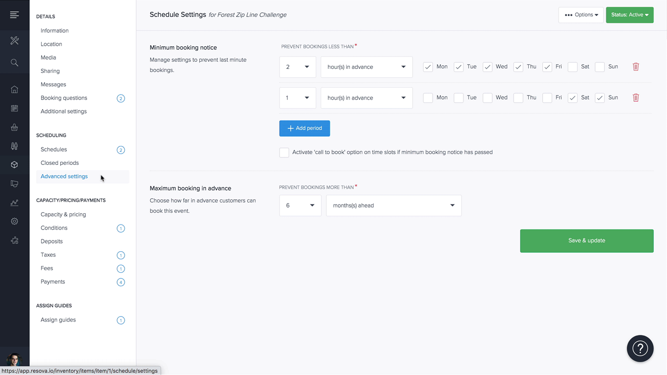 Updates to our 'Call to Book' feature improving usability for ...