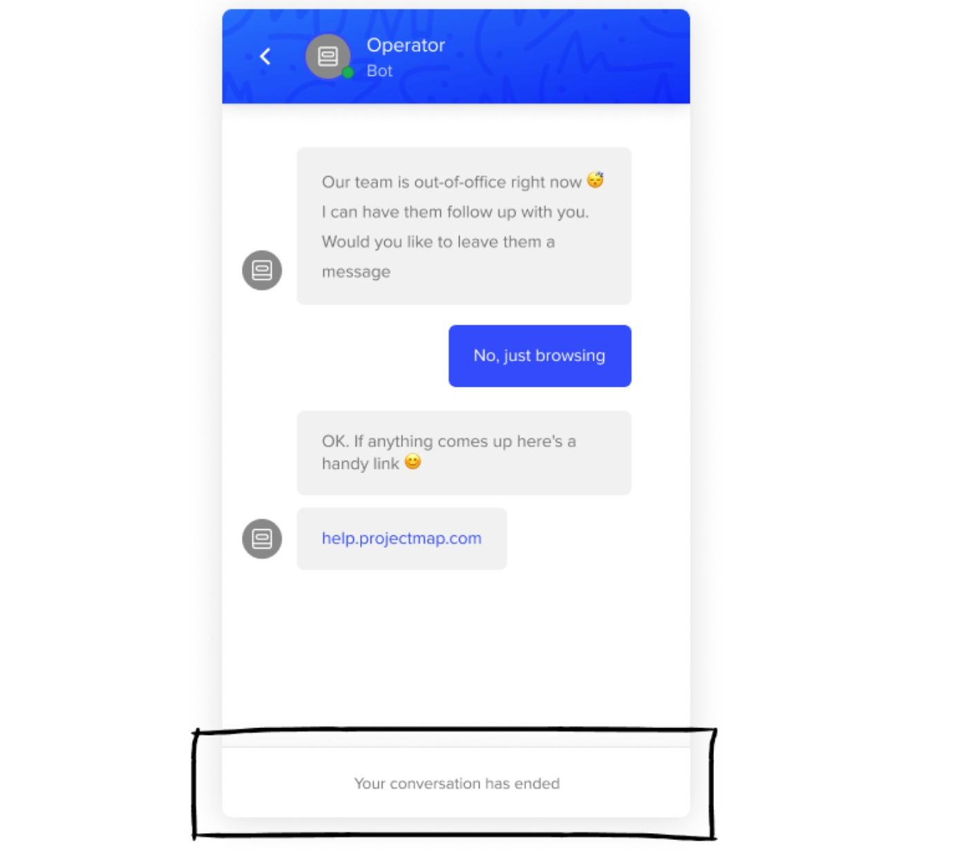 Create entirely Bot-only messaging experiences - Intercom