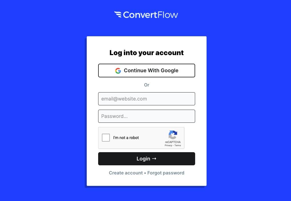 [New!] One-click sign in with your Google account