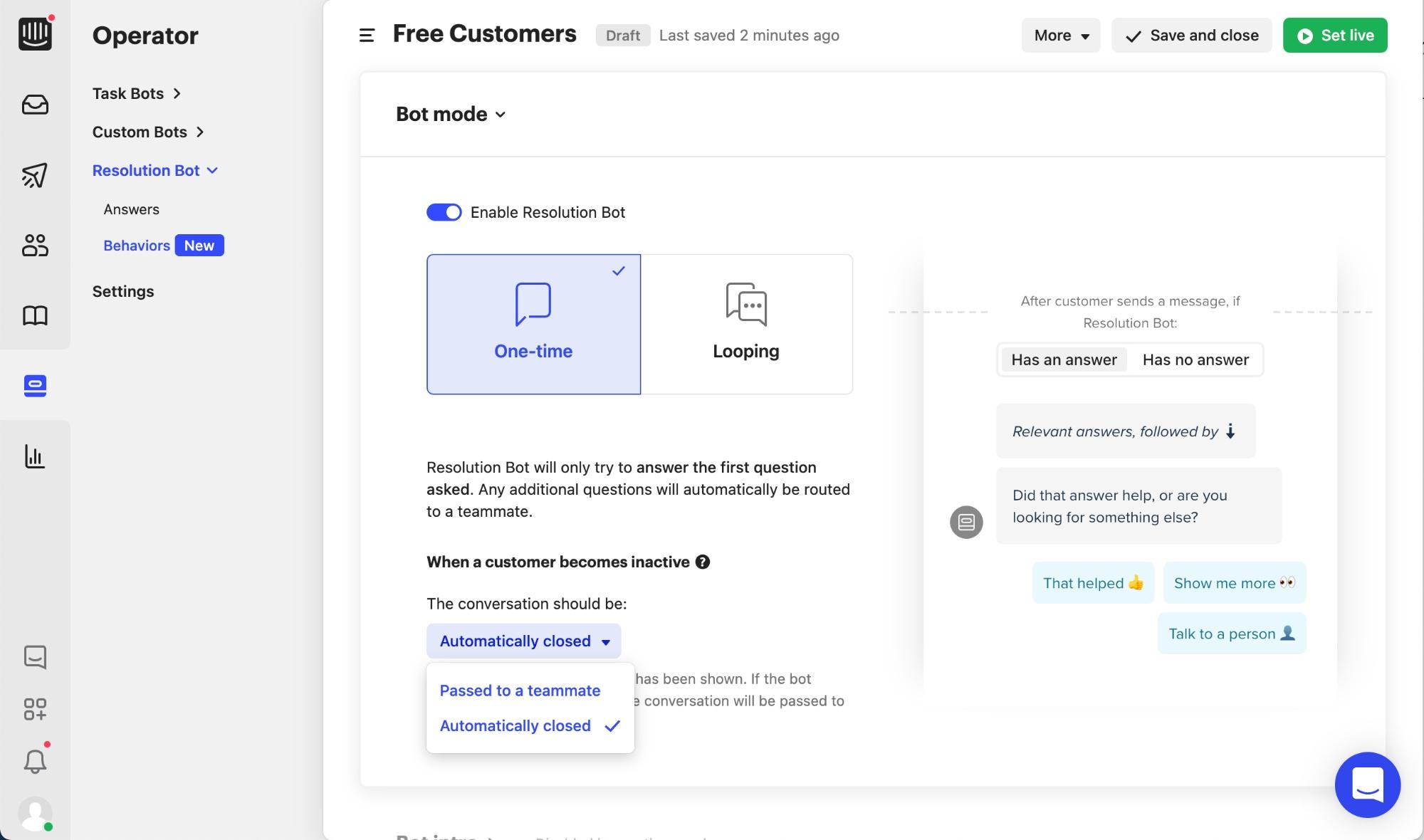 Built For You - New in Intercom