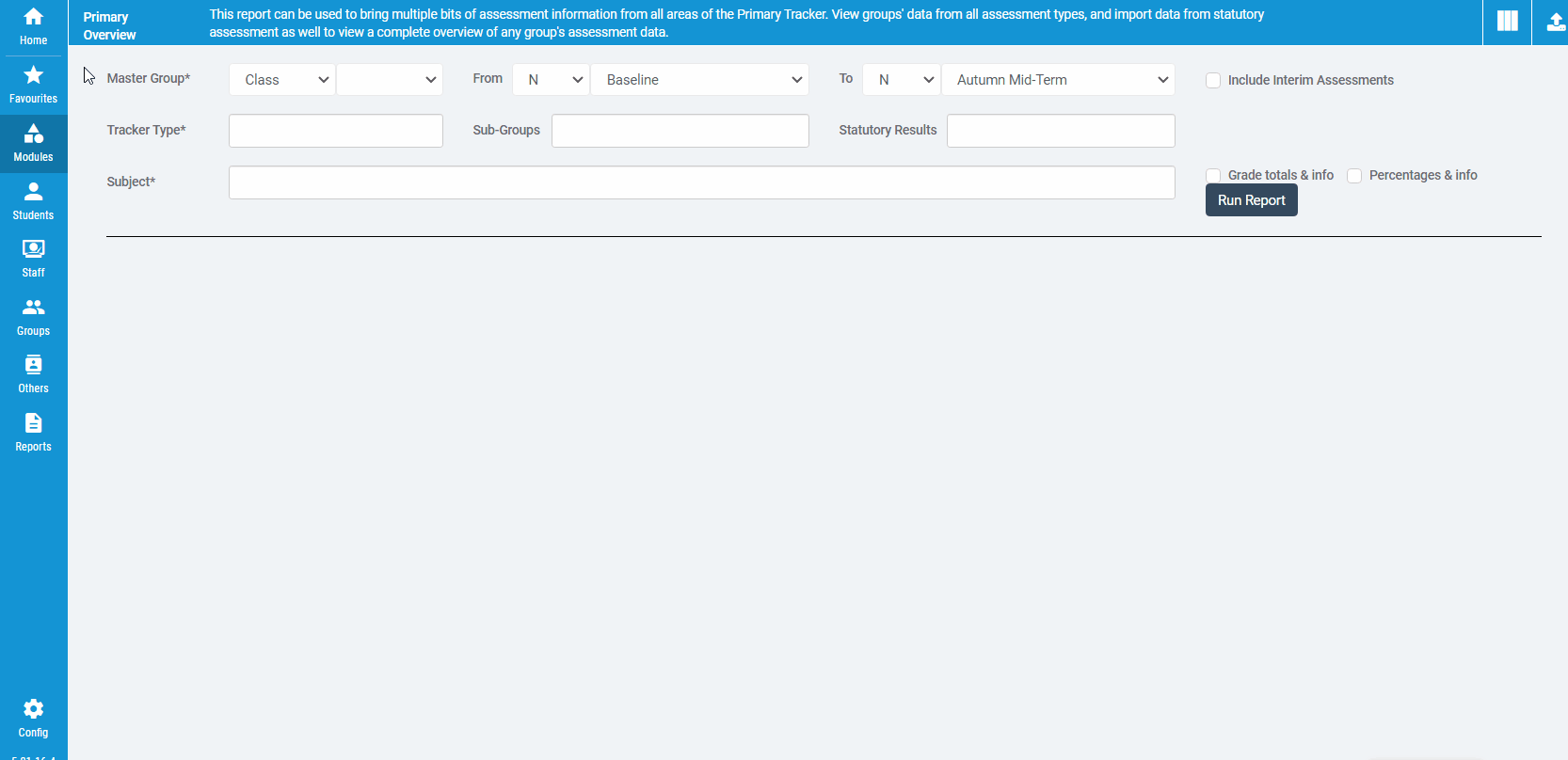 Primary Tracker - Primary Overview - Bromcom