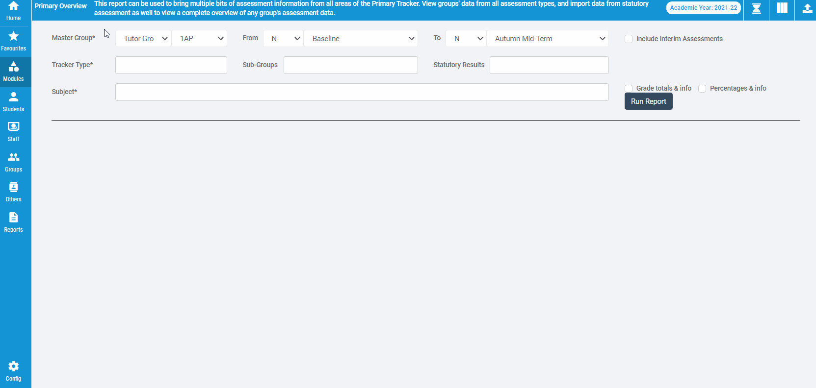Primary Tracker - Progress Steps - Bromcom