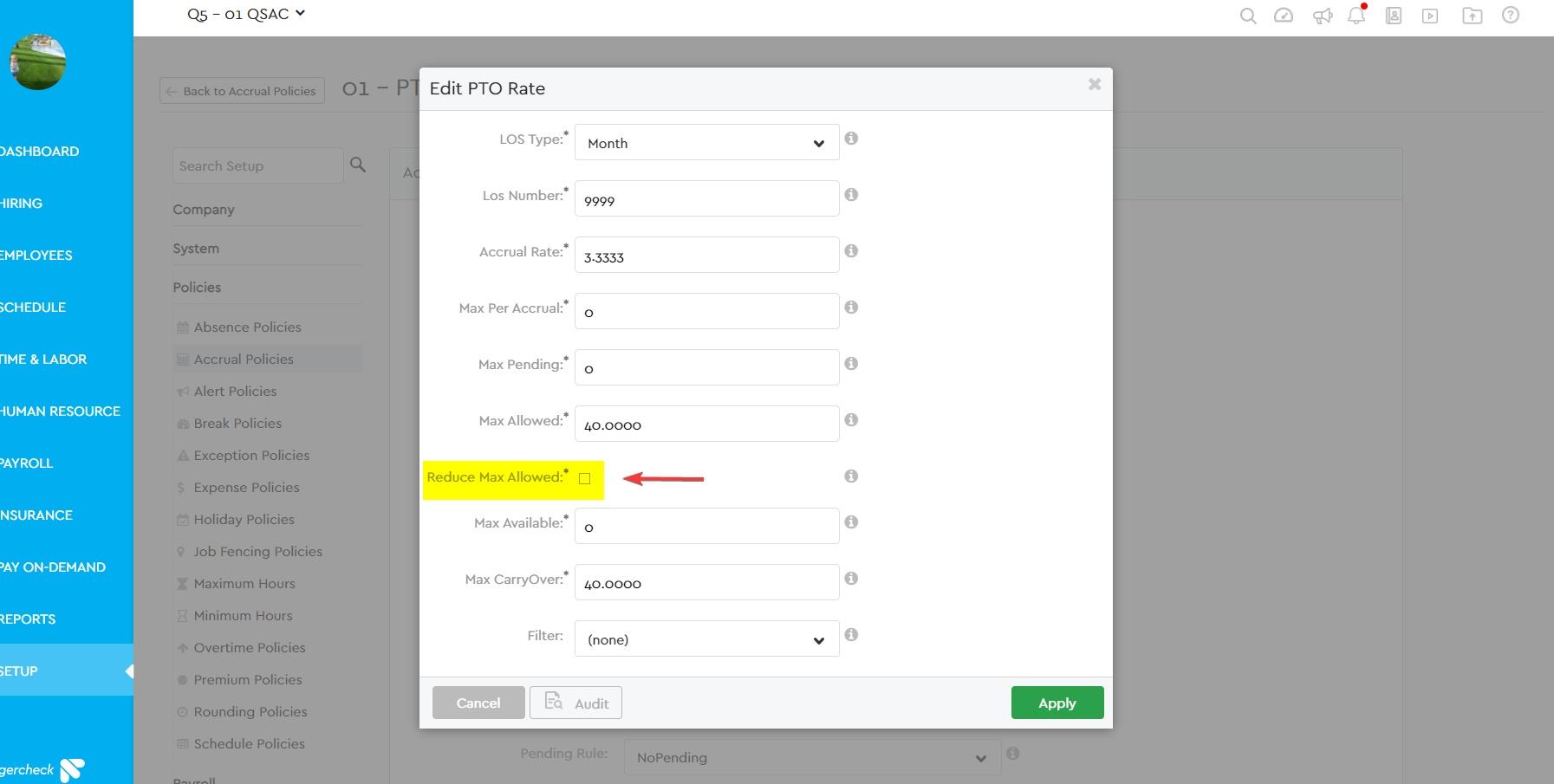 PTO Carry-Over Update! - Fingercheck