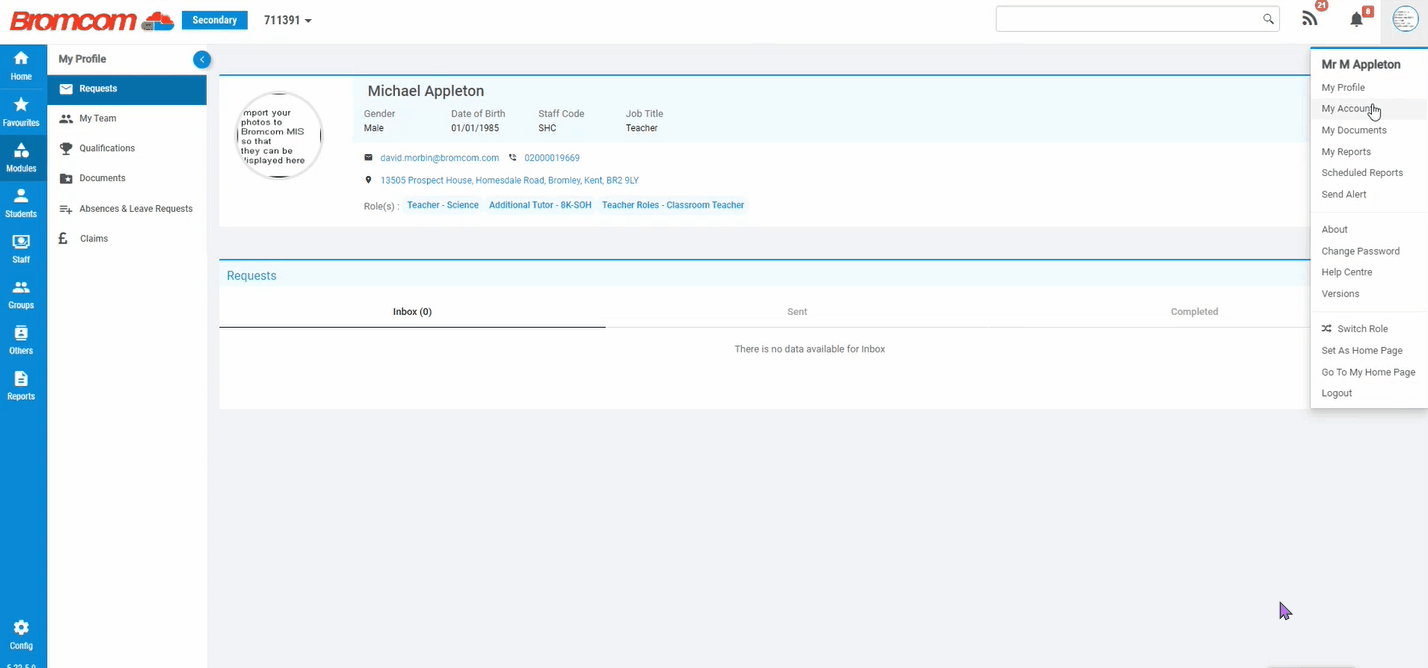 Curriculum - Clubs - Bromcom