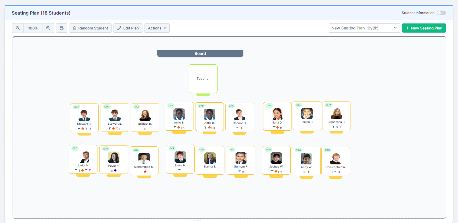 New Teacher Dashboard - Bromcom