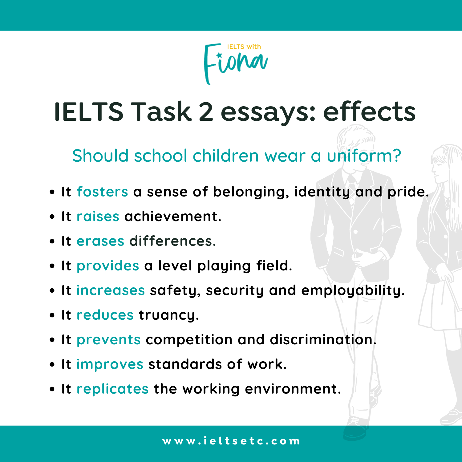 Writing Task 2 collocations: the language of results - IELTS with Fiona