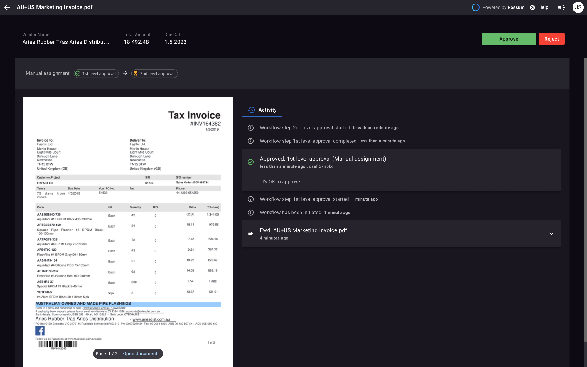 Introducing Rossum’s Approval Workflows - Rossum