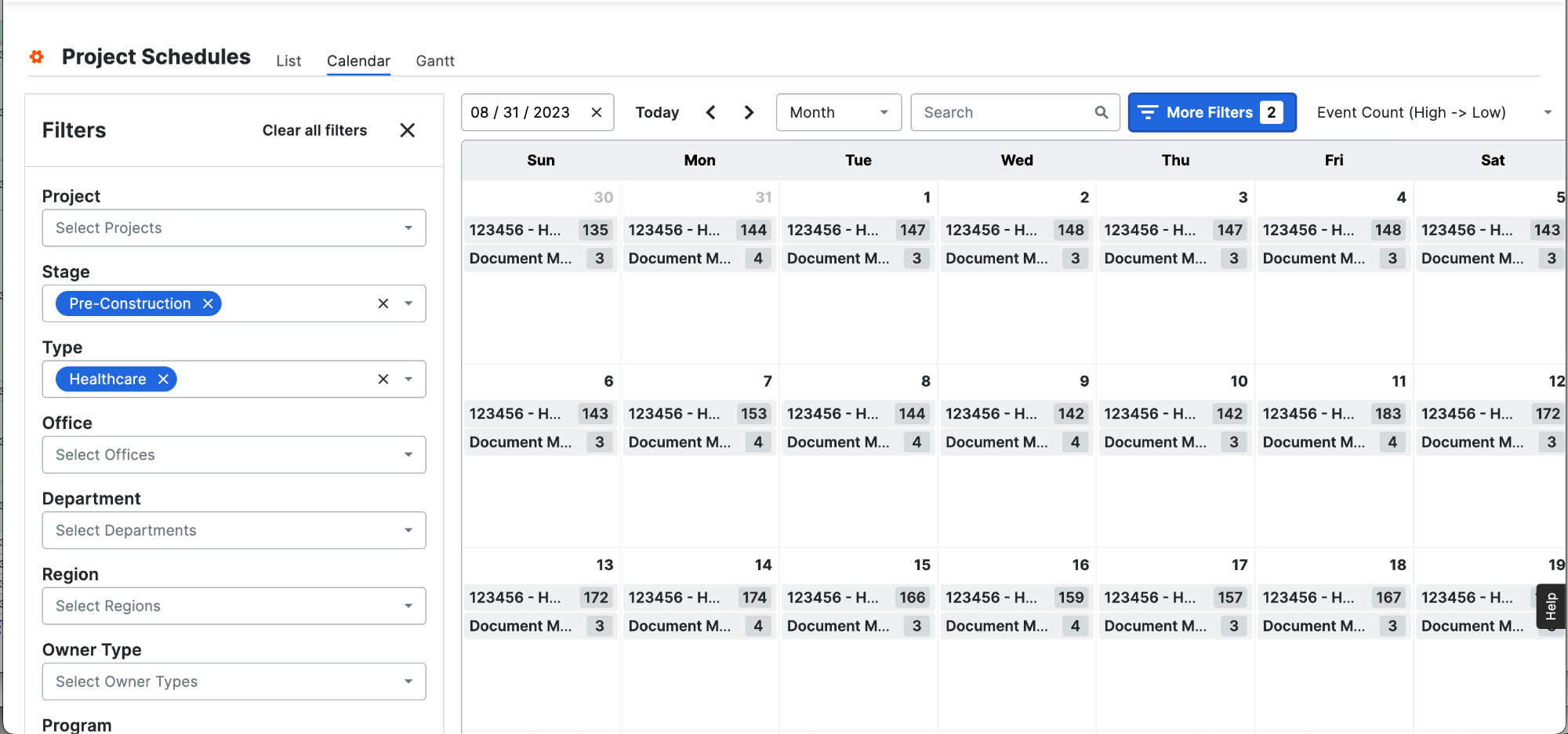 Make Project Management Easier with Modernized Company Schedule Calendar