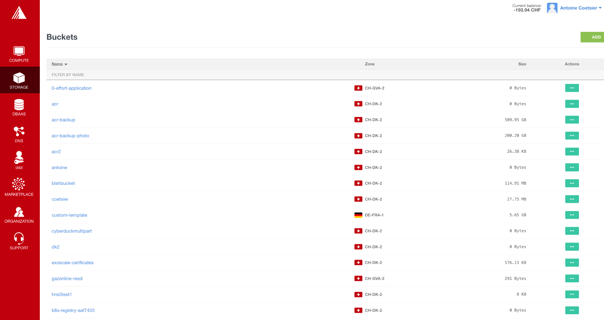 Object Storage Redesigned Interface New Pricing Structure Exoscale