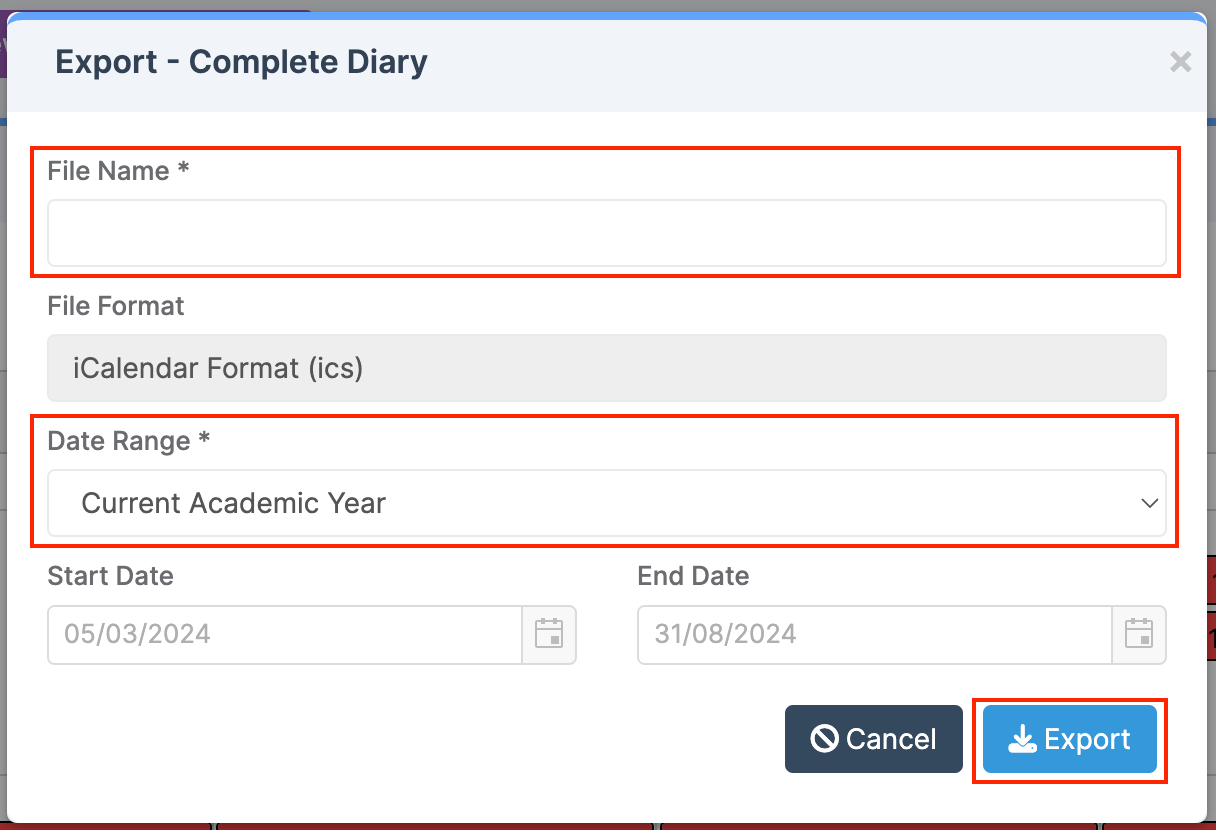 How to Create a School Diary Event – Bromcom – Documentation Centre