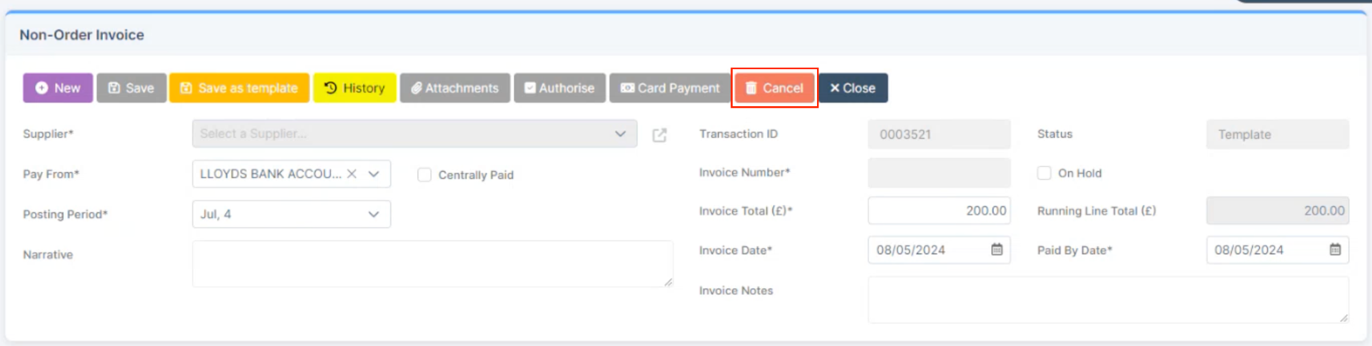 How to delete a Template from Invoices & Credit Notes page – Bromcom ...