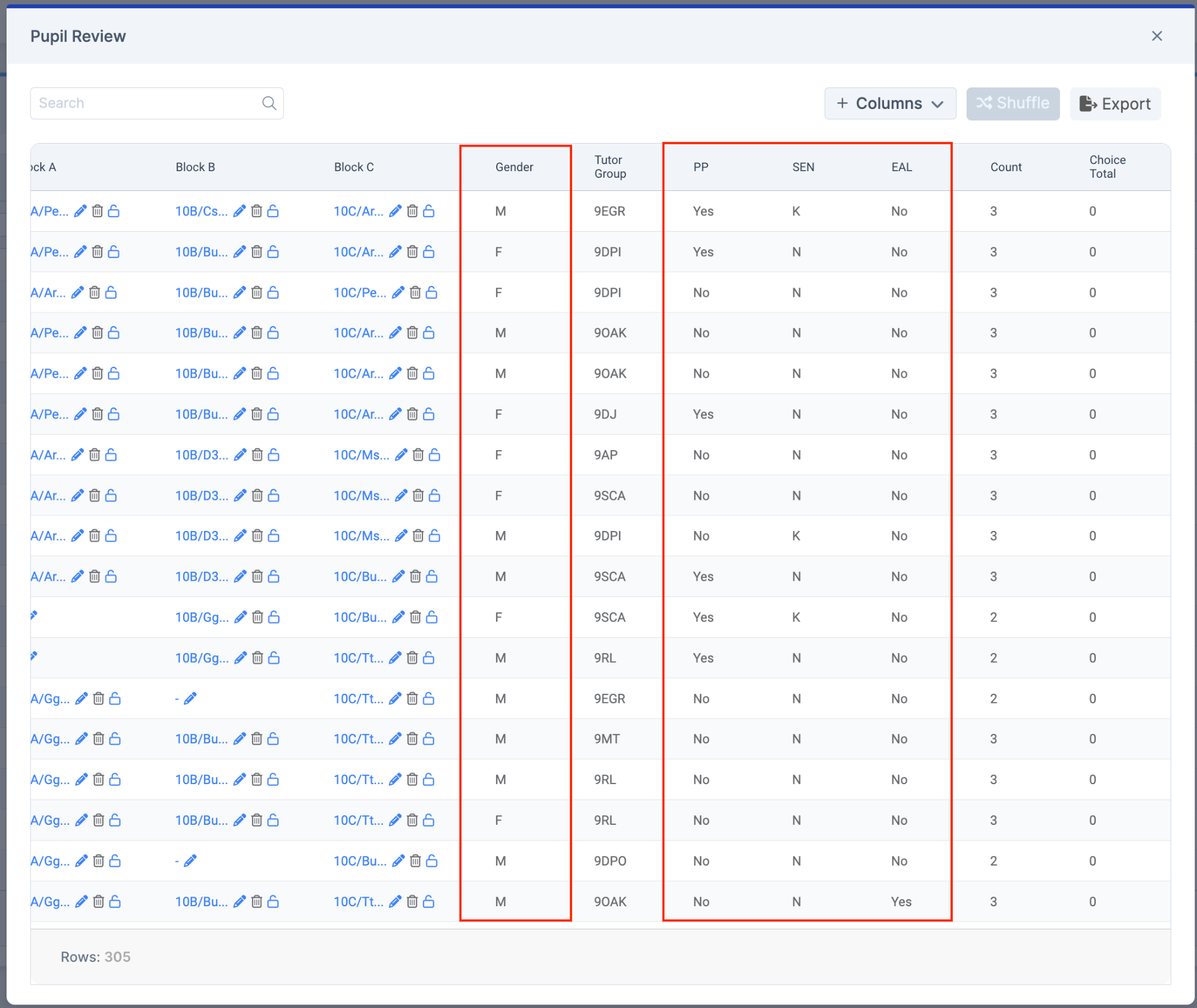 How to use Options Timetable Patterns – Bromcom – Documentation Centre