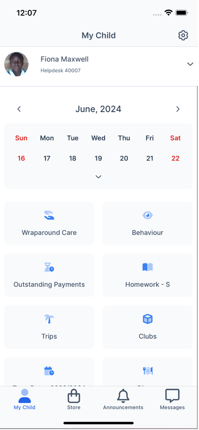 MCAS - MyChildAtSchool Parent App New UI - Bromcom