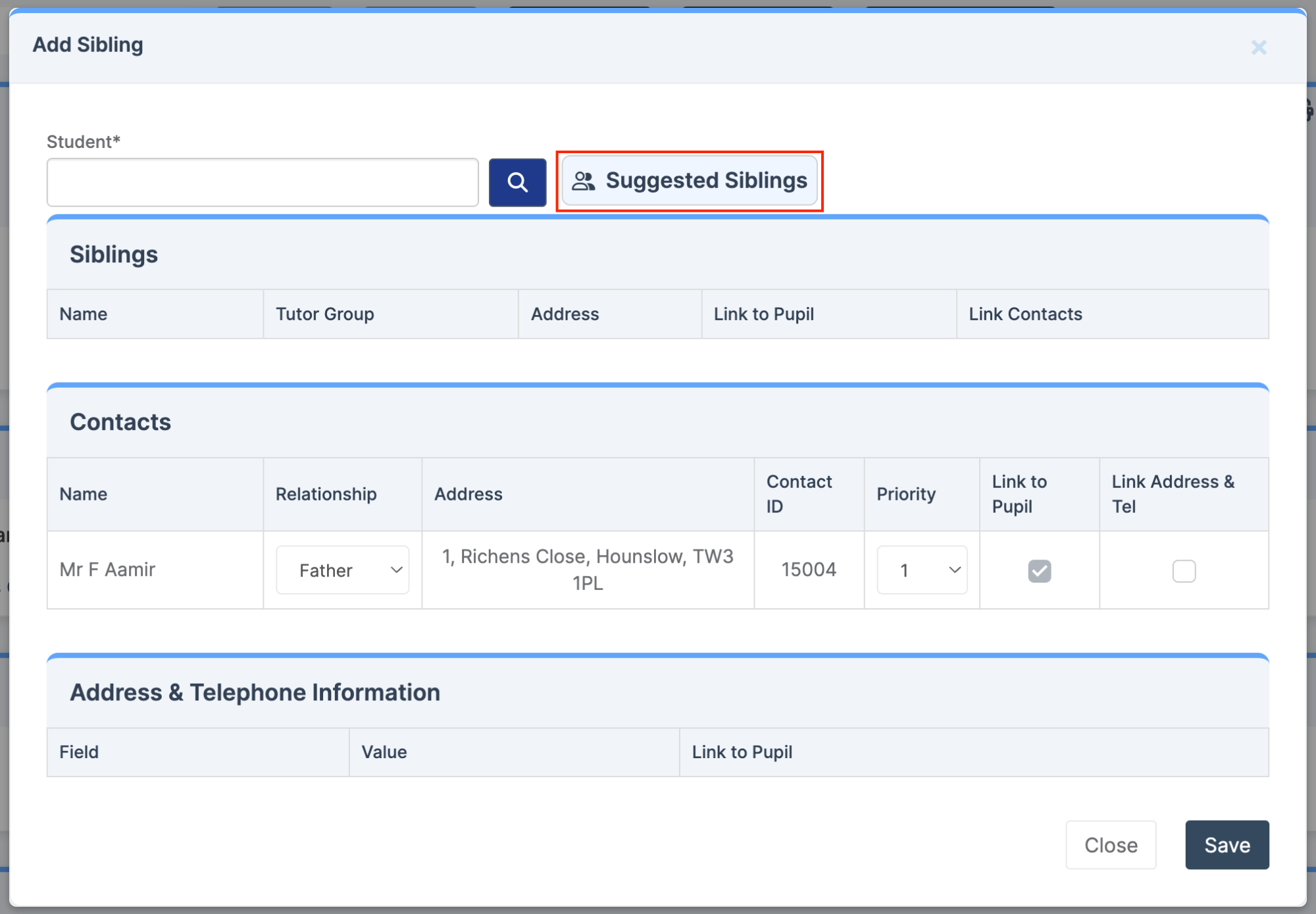 How to Add a New Student – Bromcom – Documentation Centre