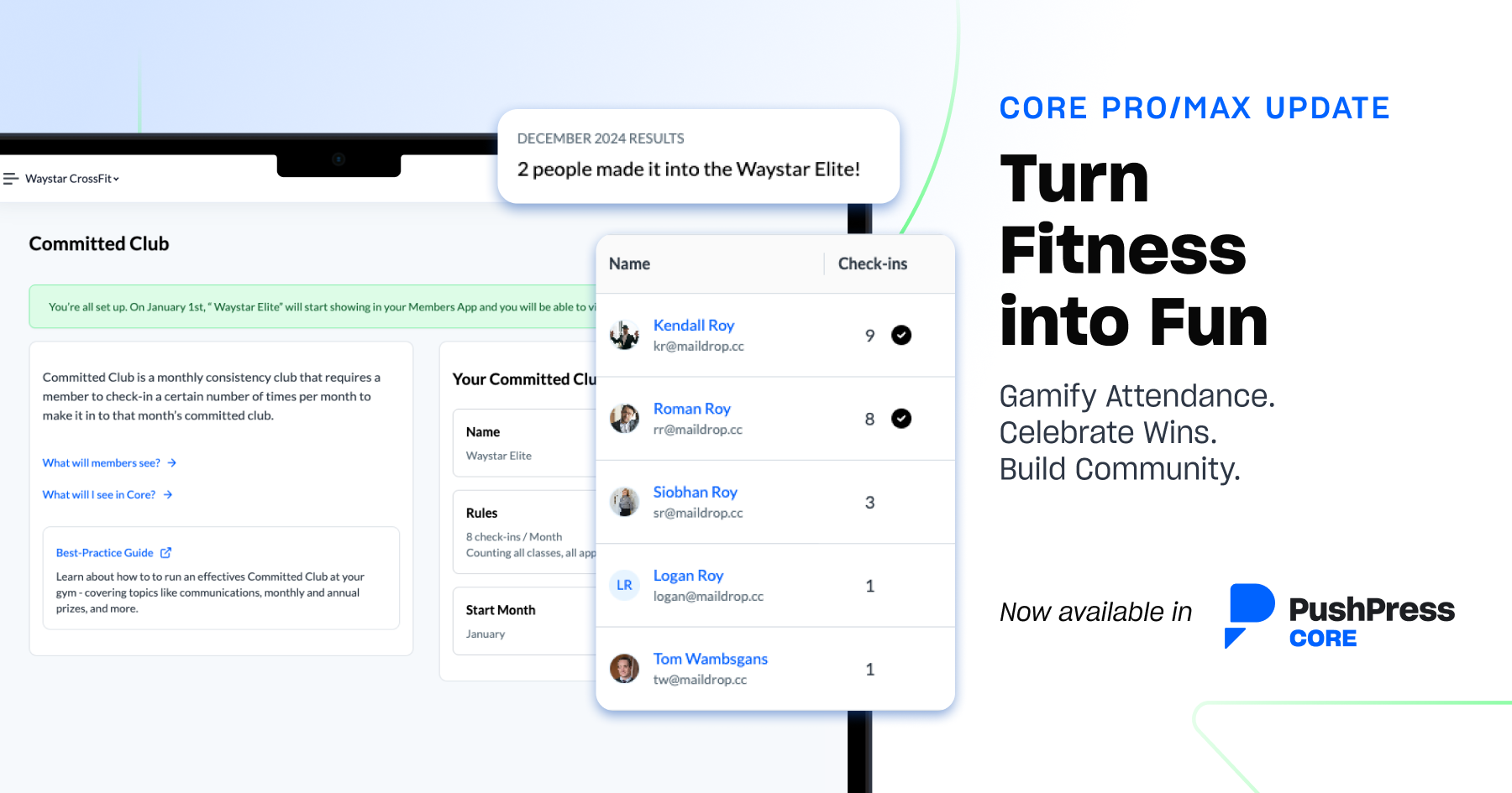 🎉 Introducing Committed Club! - PushPress