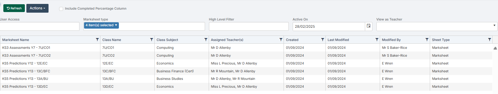Assessment - Update EYFS KS1 and KS2 Stage Assessment sheets for 2025 ...