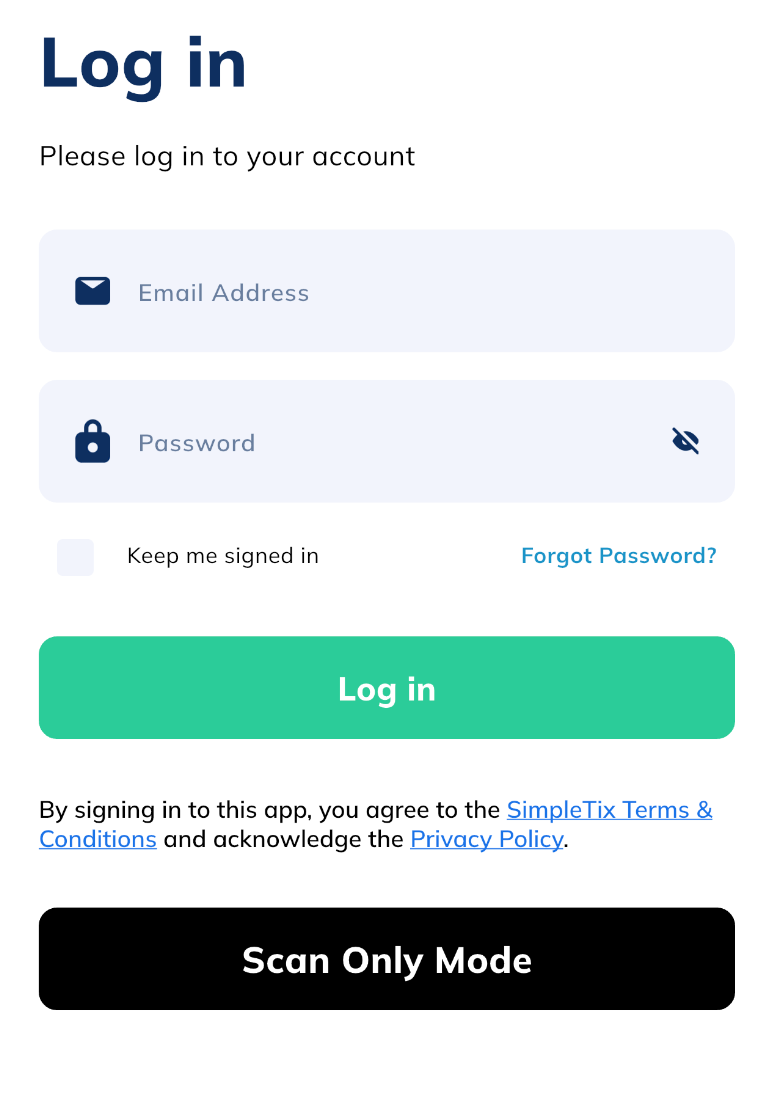 Goodbye Easy Entry App! Hello Scan Only Mode! - SimpleTix
