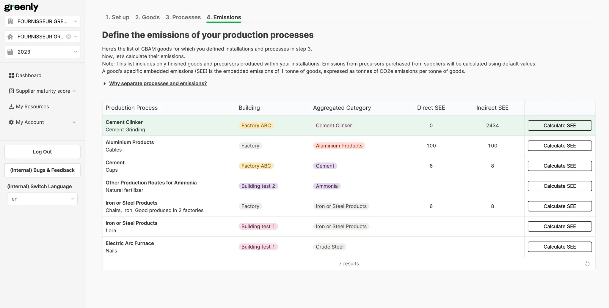 [CBAM] Effortlessly Calculate Specific Embedded Emissions Factors - Greenly