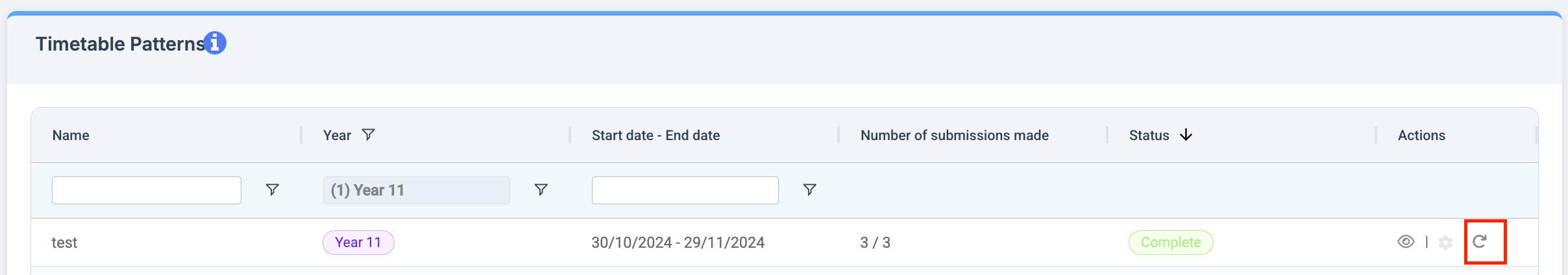 How to use Options Timetable Patterns – Bromcom – Documentation Centre
