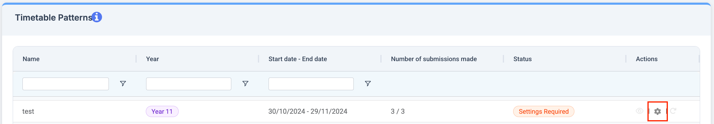 How to use Options Timetable Patterns – Bromcom – Documentation Centre