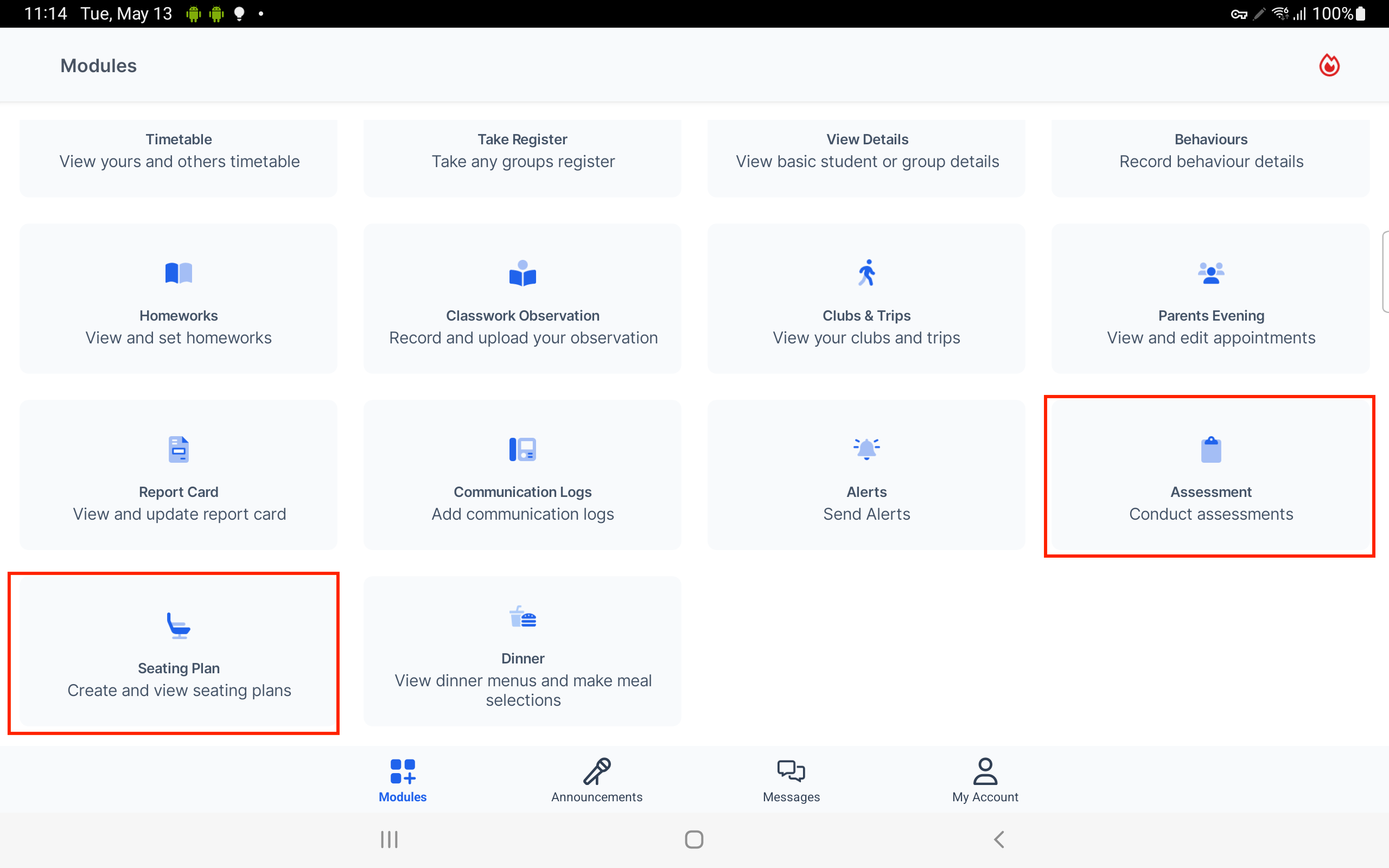 Teacher App - Introducing Assessment and Seating Plan Modules for ...
