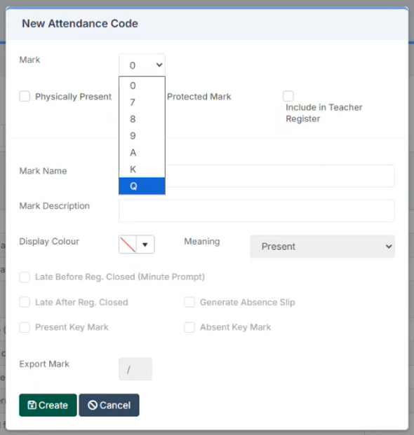 Attendance – Custom Code Allocation Update - Bromcom
