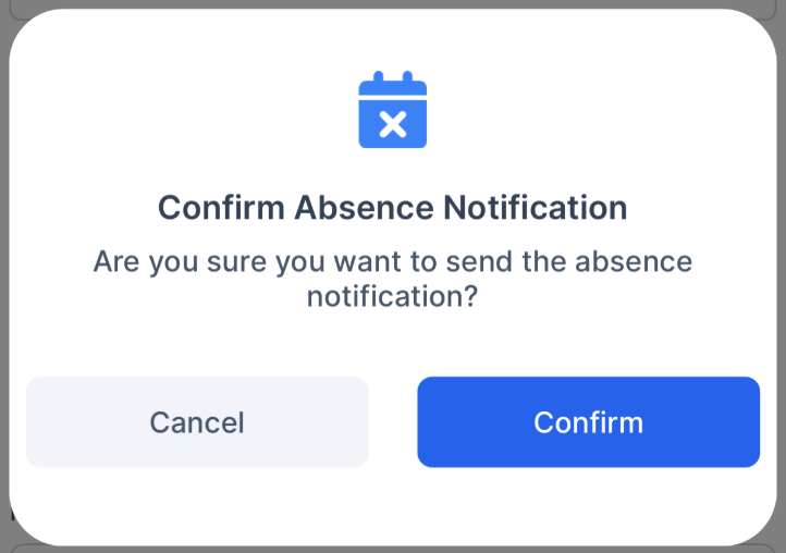 MCAS - Parent App: Parents can notify the school of child's absence ...