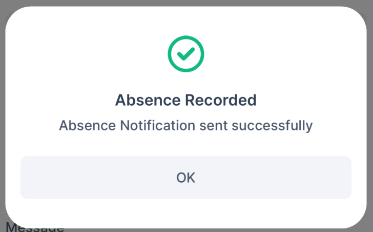 MCAS - Parent App: Parents can notify the school of child's absence ...