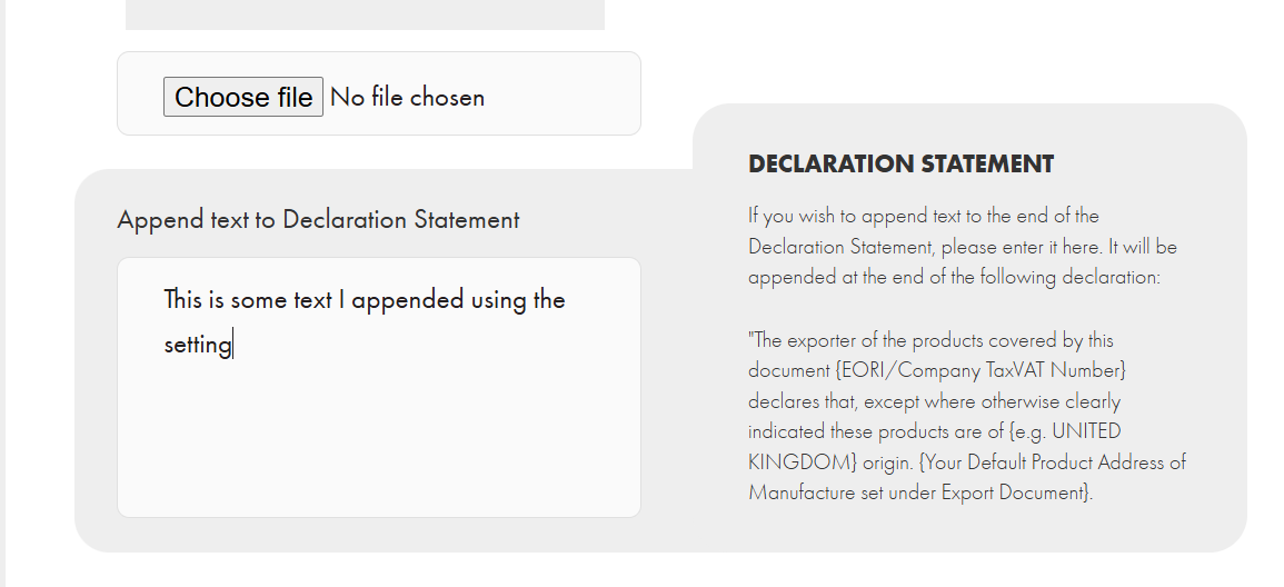Commercial Invoices: Declaration Statements Update - Shiptheory