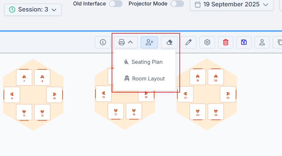 Dashboards - Seating Plan: Web Interface Enhancements - Bromcom