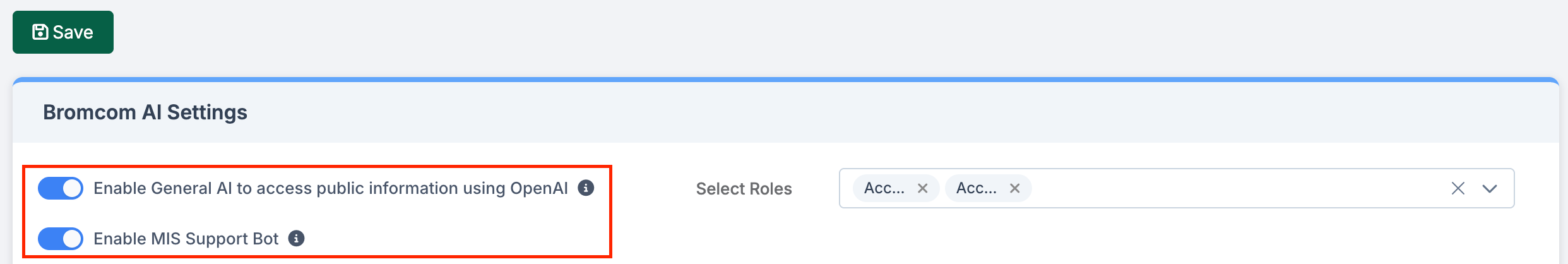 Bromcom AI - Naming Updates for the Bromcom AI Bots - Bromcom