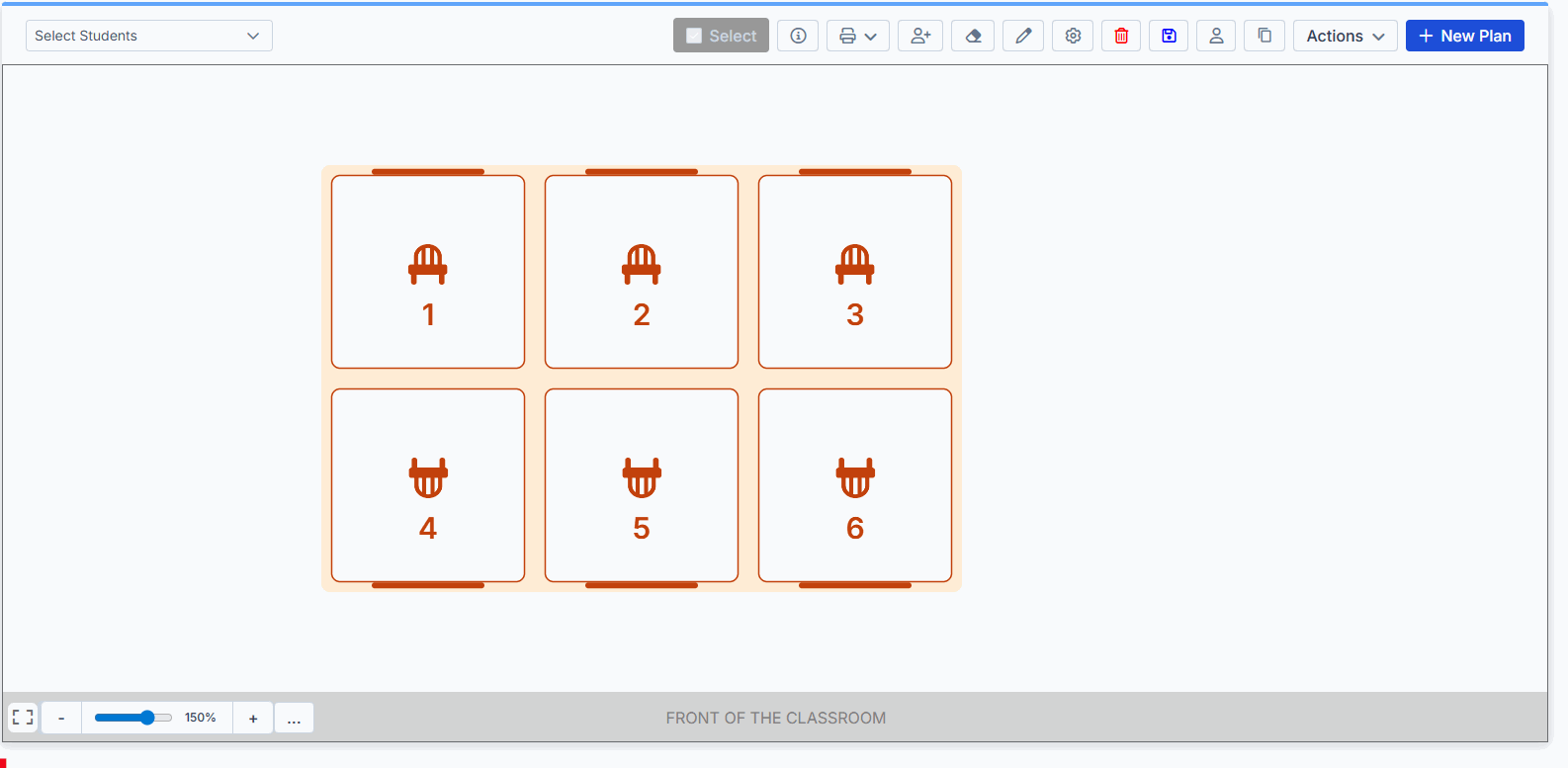Dashboards - Seating Plan: Web Interface Enhancements - Bromcom