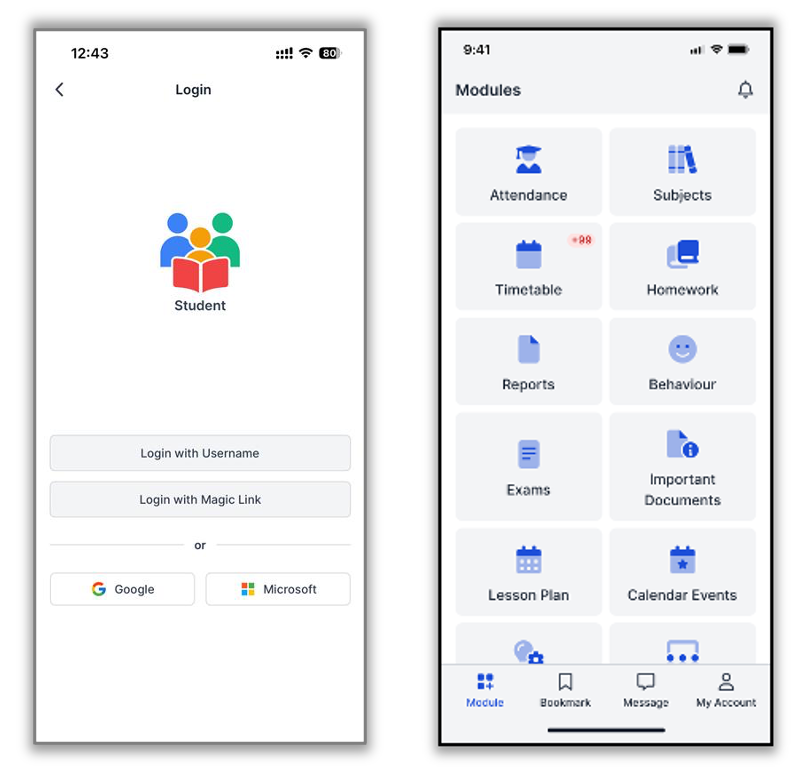 Student App - New Version of the Student App - Bromcom