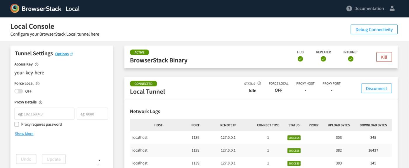 Browserstack Local