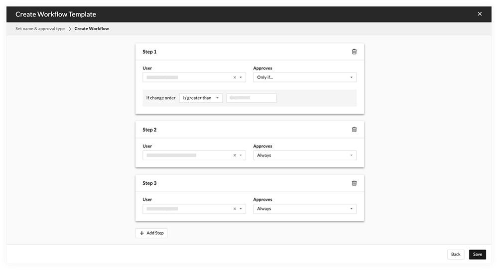 Create your own approval workflows in Portfolio Financials!
