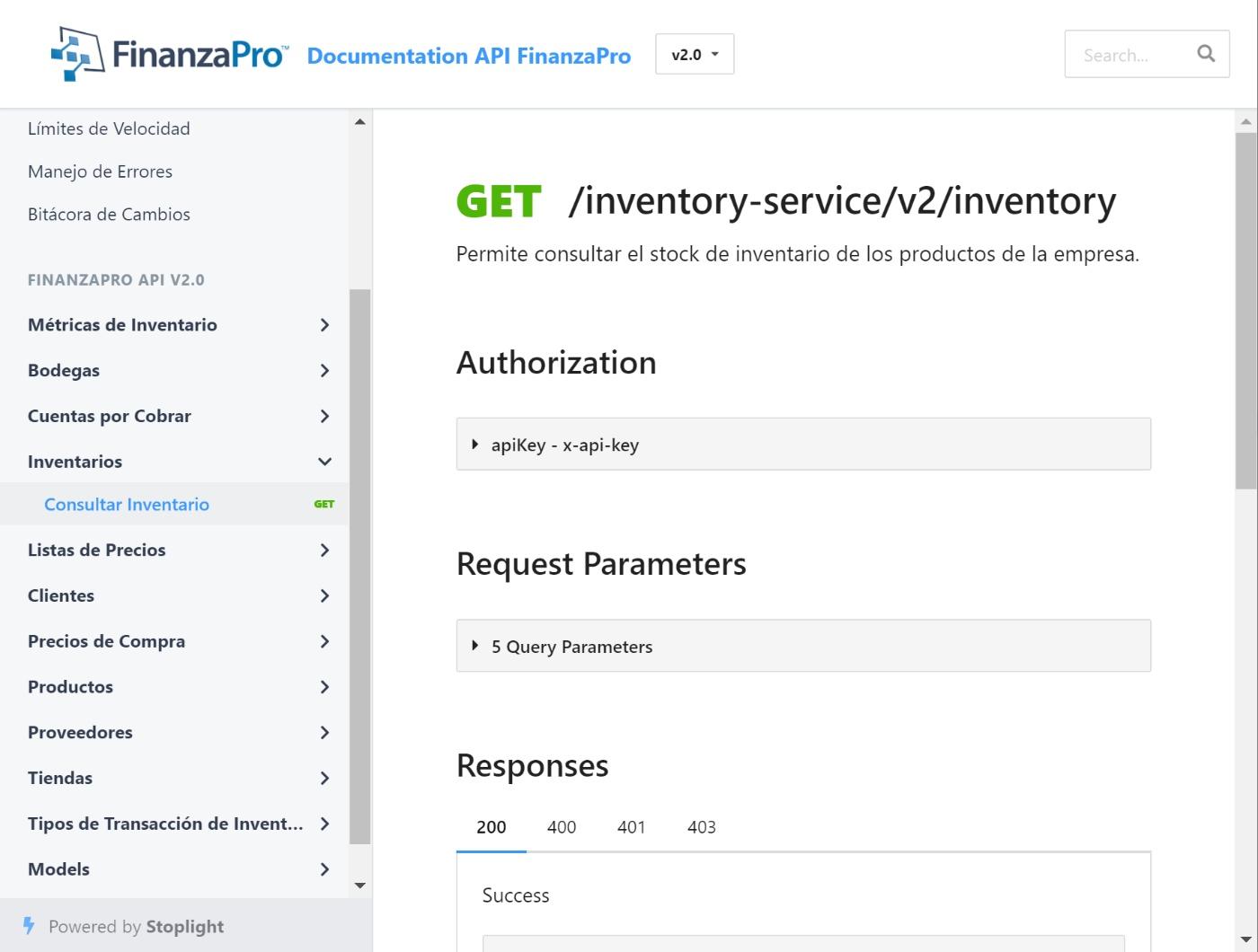 Nuevo API v2.0 y nuevo Hub para Desarrolladores - FinanzaPro
