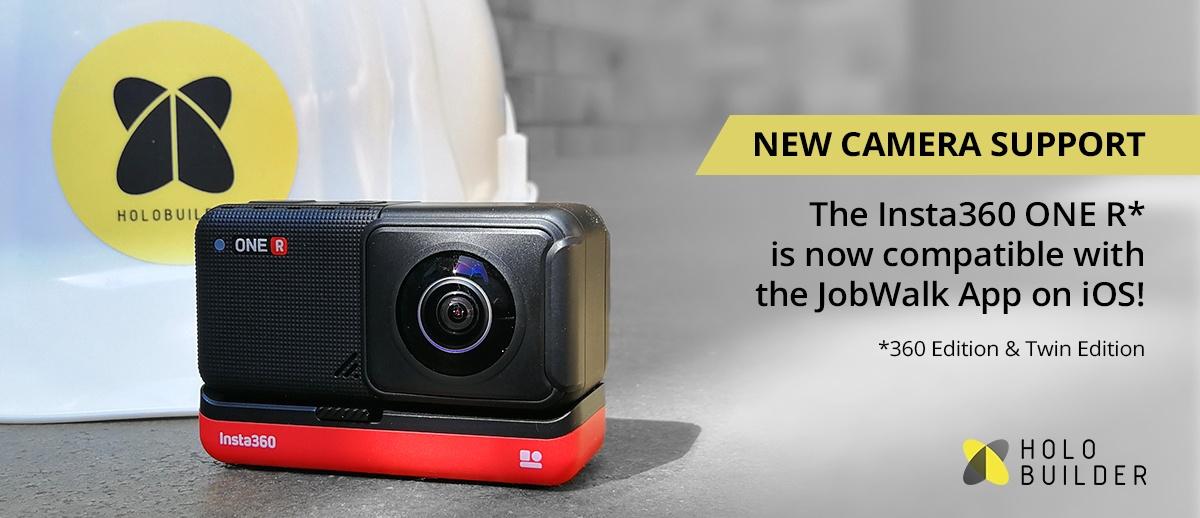 New camera support for the Insta360 ONE R - HoloBuilder (FARO Sphere XG ...